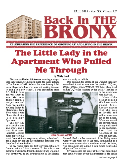 Issues | Back In THE BRONX