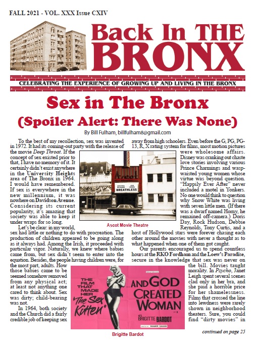 Back In THE BRONX - Issue 114 | Back In THE BRONX